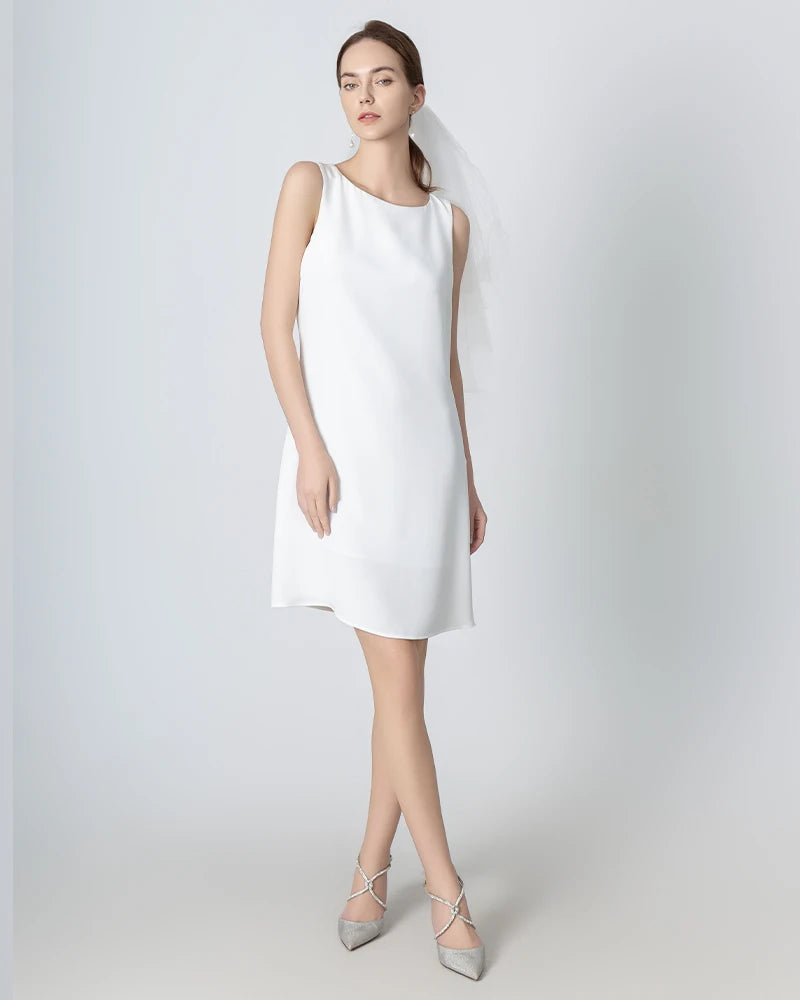 DaisySilk Sleeveless Bridesmaid Dresses Classic A line Wedding Dress ...
